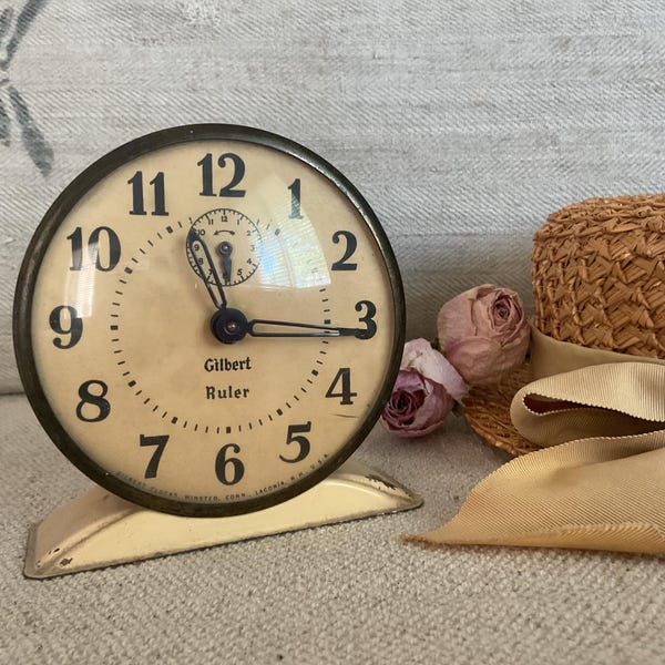 Vintage Boudoir Clock - Etsy