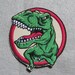 T-rex Dinosaur Embroidered Patch, Iron On, Kids, Jeans, Backpack ...