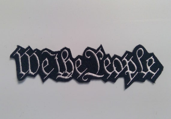 We the People Patch Patriotic Patches for Jackets USA - Etsy