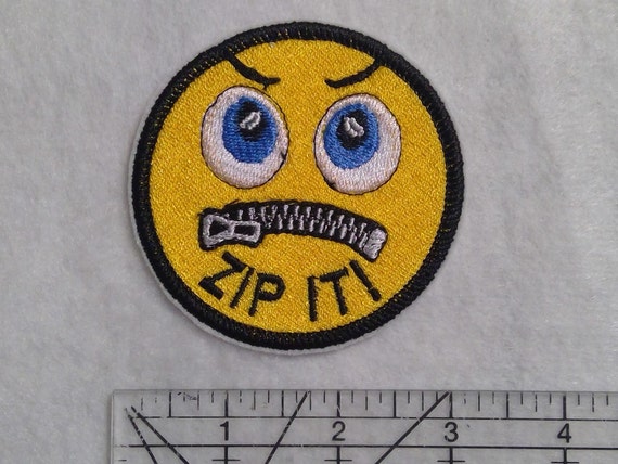 Zipper Smiley Face