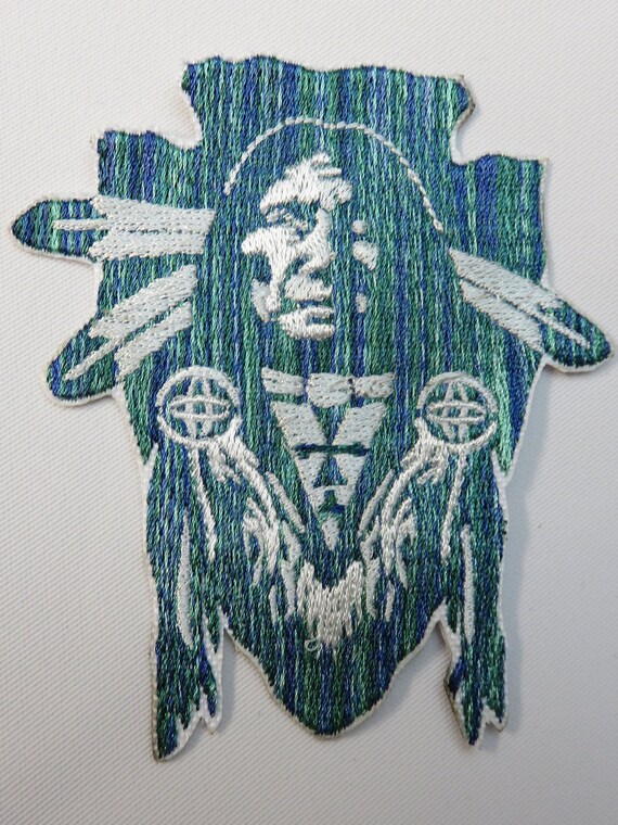 Native American Arrowhead Embroidery Iron on Patch - Etsy