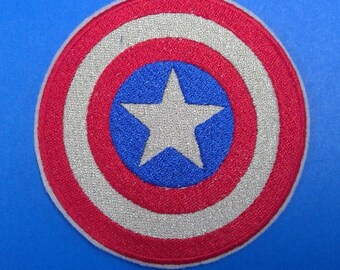 Captain America Patch - Etsy