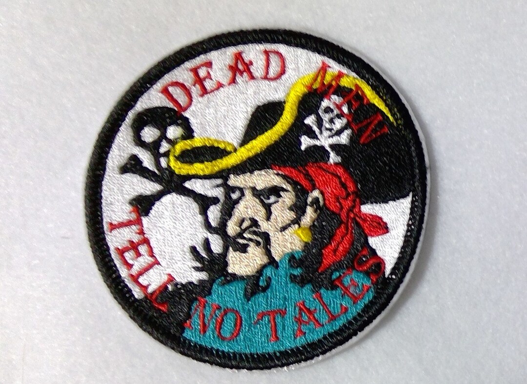 Pirate, Patch, Caribbean, Sailing, Iron On, Pirates, Islands, Dead Men ...