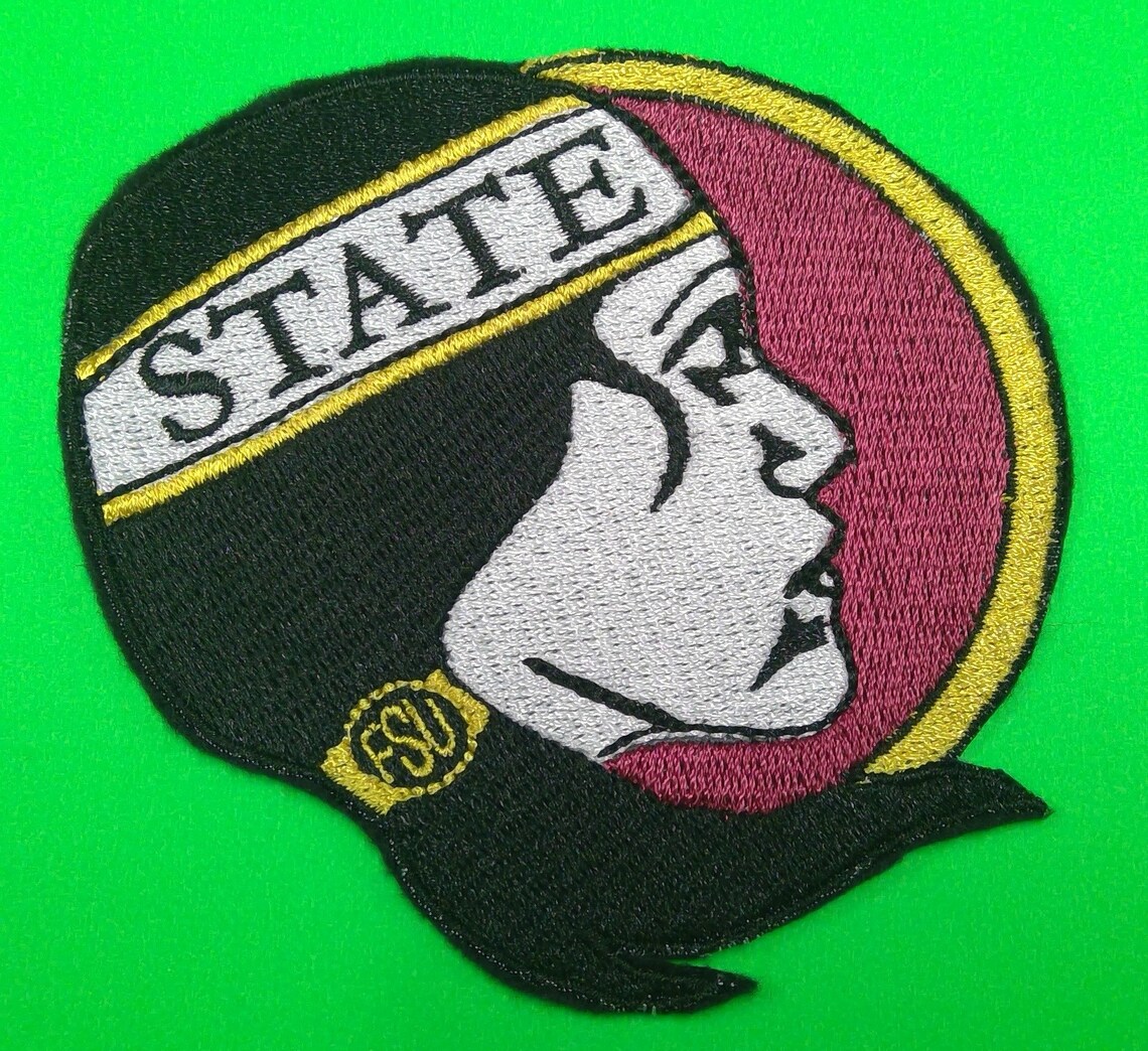 FSU Florida State Lady Seminoles Patch Indian Football - Etsy
