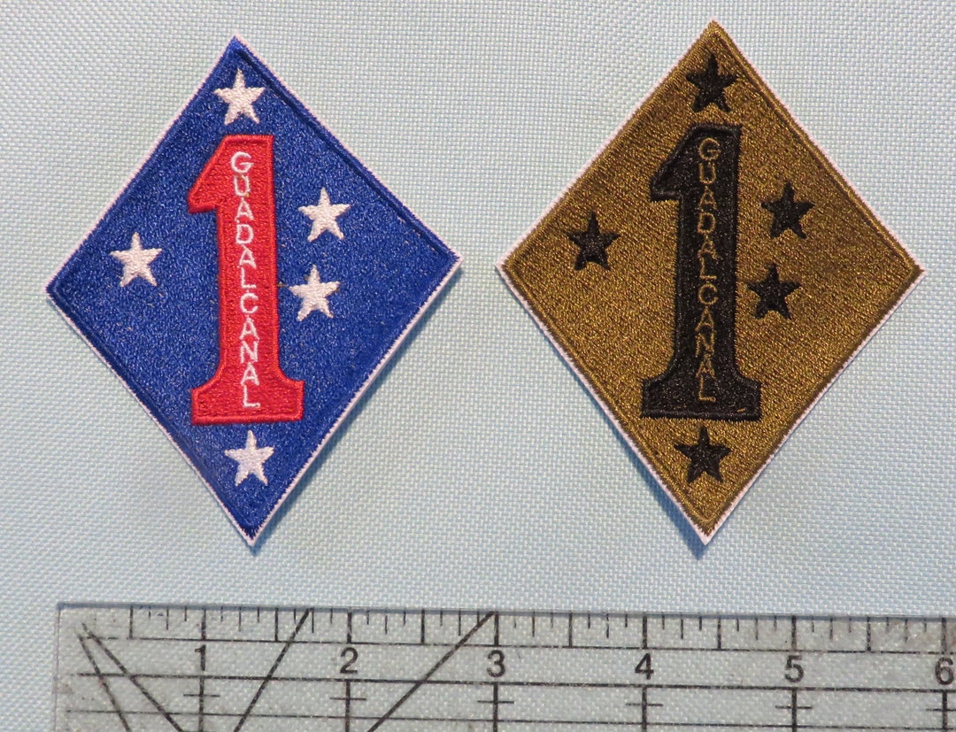 Guadalcanal, WWII Shoulder Patch, REPRODUCTION, Iron On, Marines - Etsy