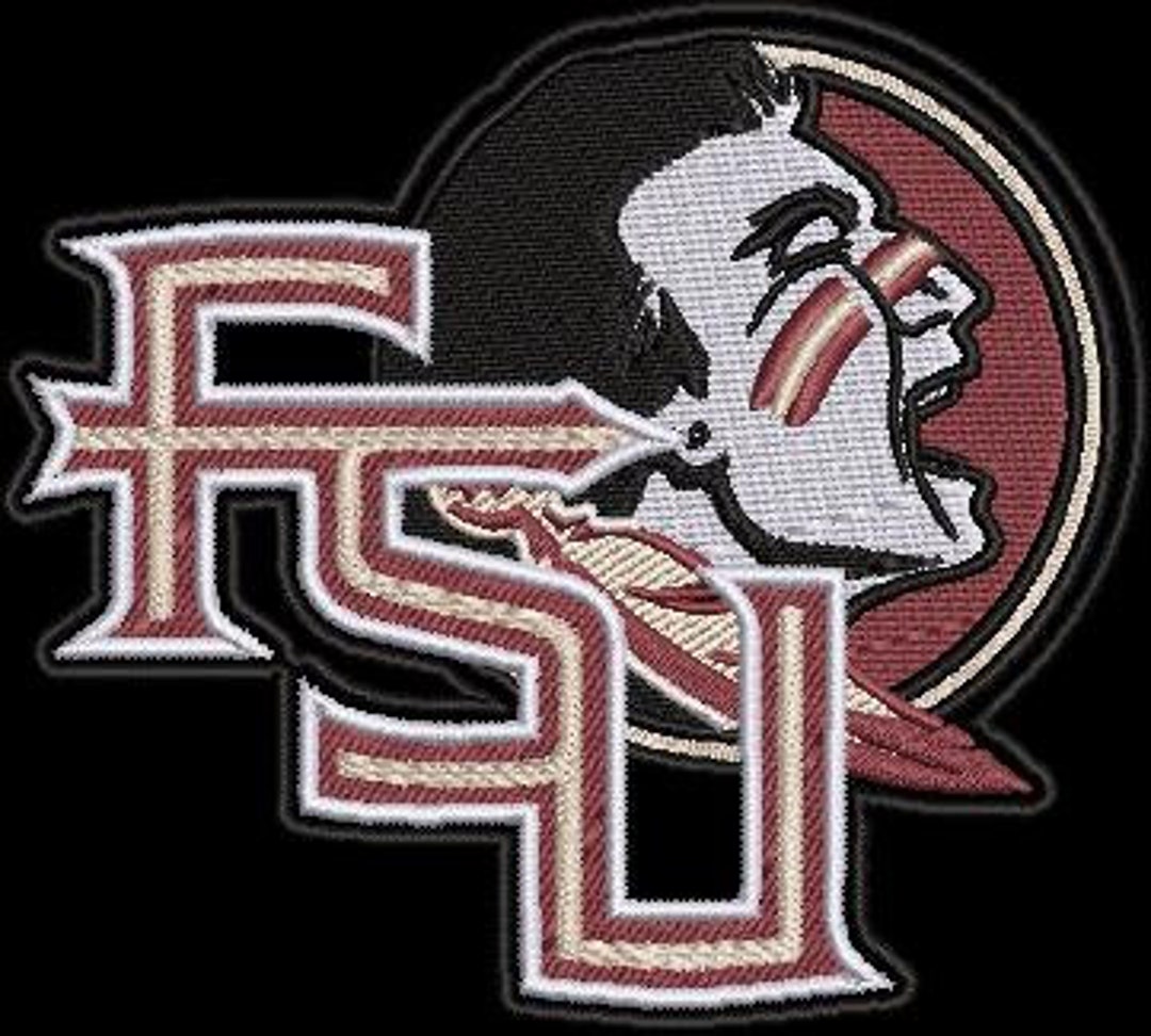 Seminoles Combination Patch Warrior and Stacked Letters - Etsy