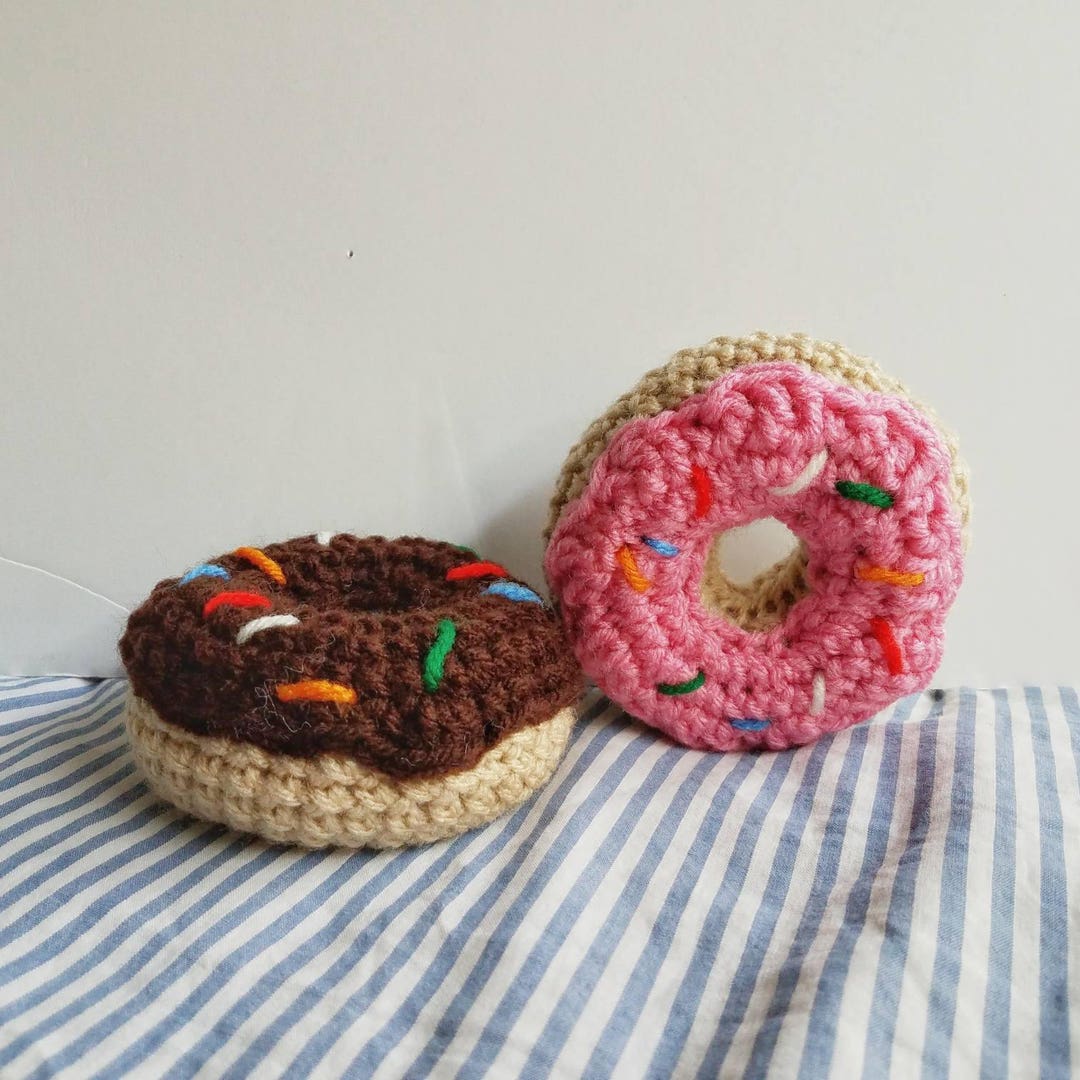 Mini Crochet Donut - Etsy