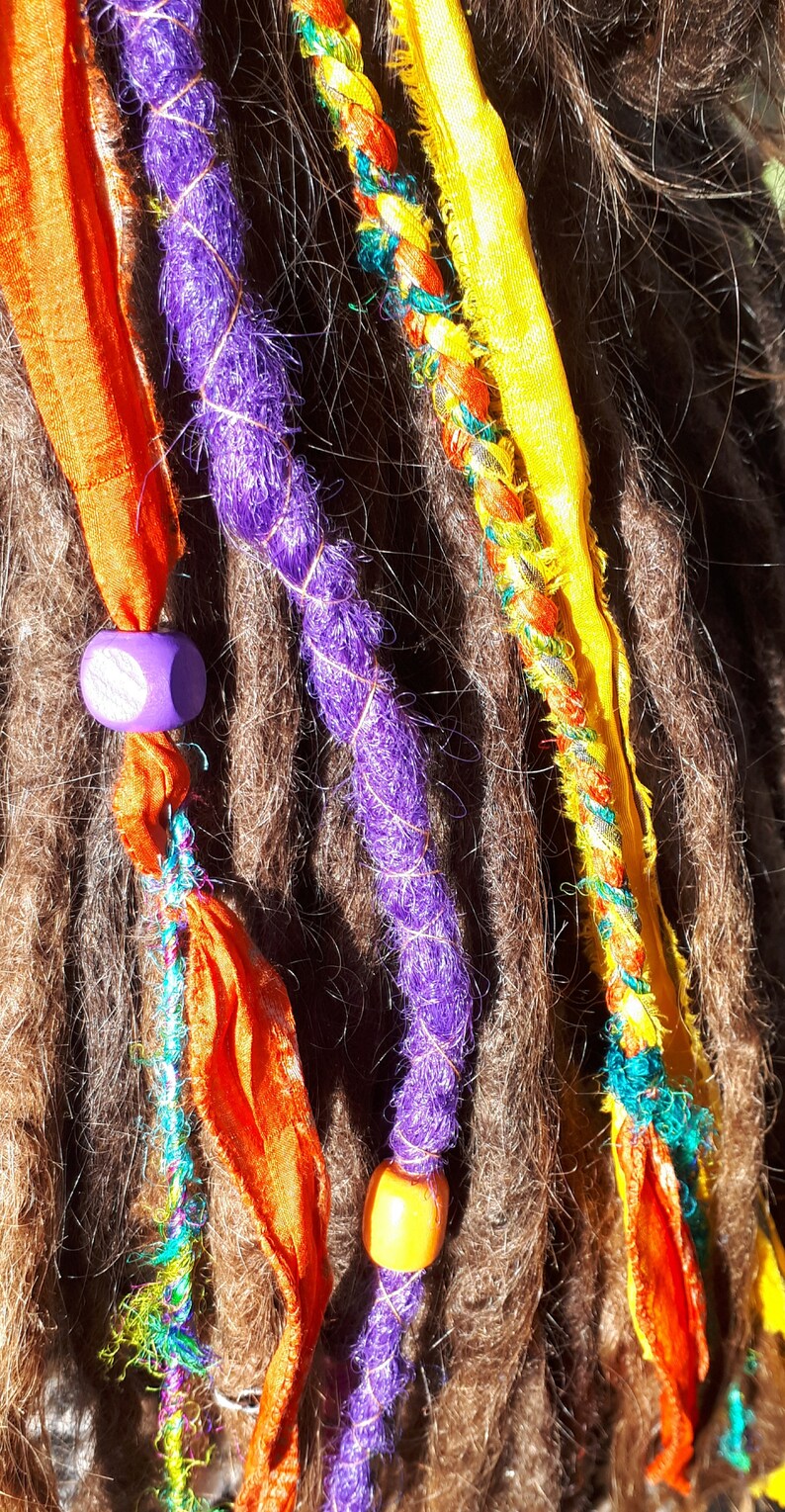 Synthetic Dreads Carnivalé Single Dreadlock Clip-in With - Etsy