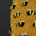 Mustard Gloves With Bees, Fingerless Gloves With Bees, Embroidery, Bee ...