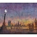 Peru Watercolor Painting- Puno. People on Street the City of Puno ...