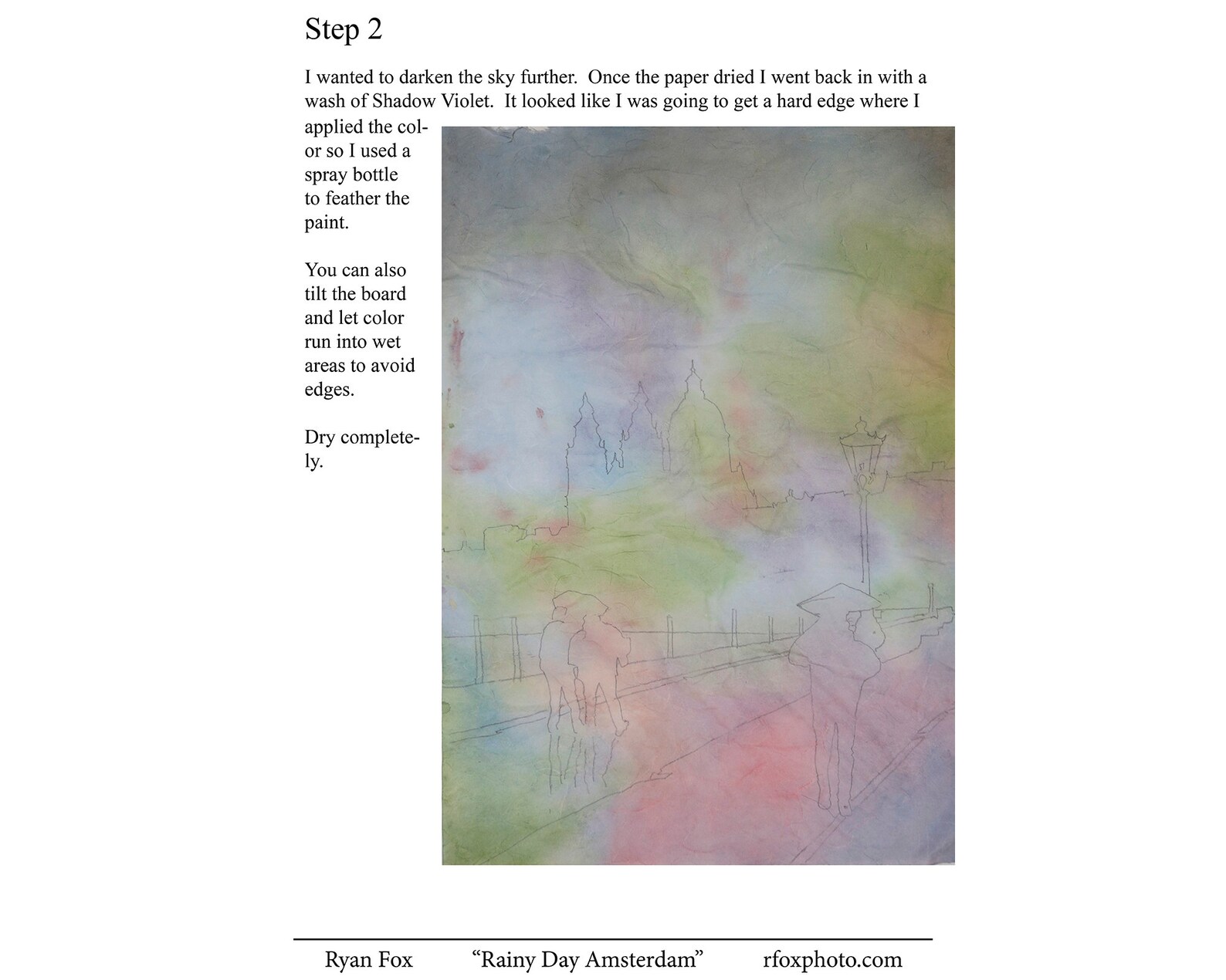 Watercolor Batik Painting Tutorial PDF. Amsterdam, Netherlands ...