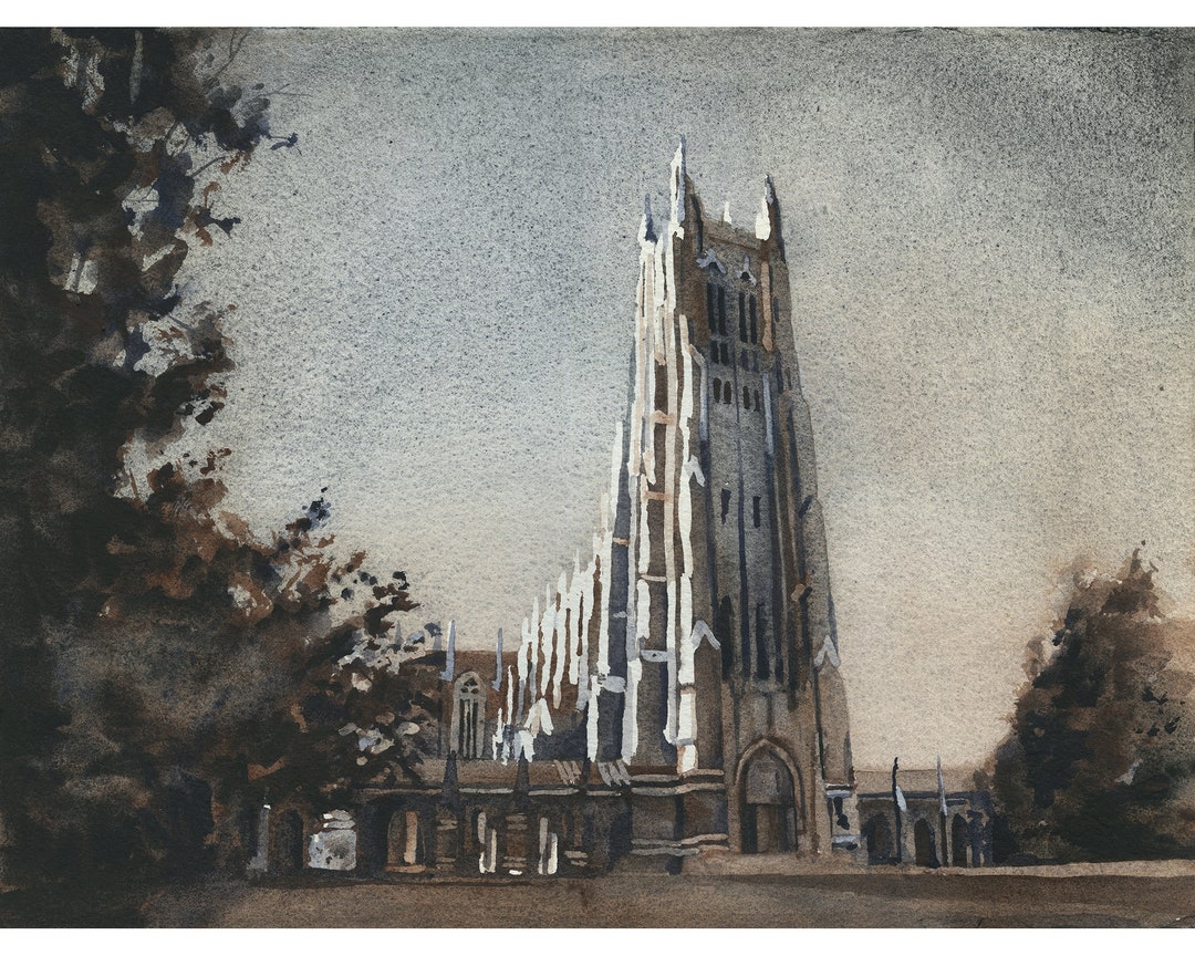 Duke Chapel the Duke University Campus- Durham, North Carolina (USA ...