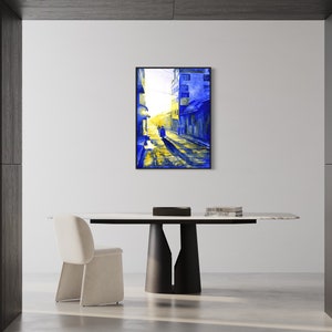 Peru Watercolor Painting Puno. People on Street the City of - Etsy