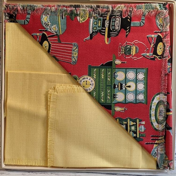Vintage Card Table Tablecloth - Etsy