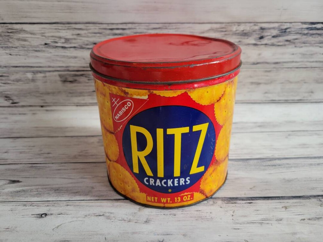 Ritz Cracker Tin, 1974, Nabisco Ritz Cracker Container - Etsy
