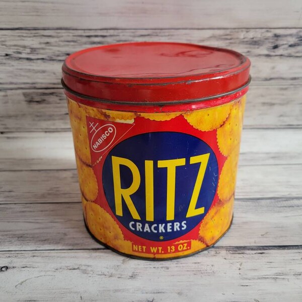 Ritz Cracker Tin - Etsy
