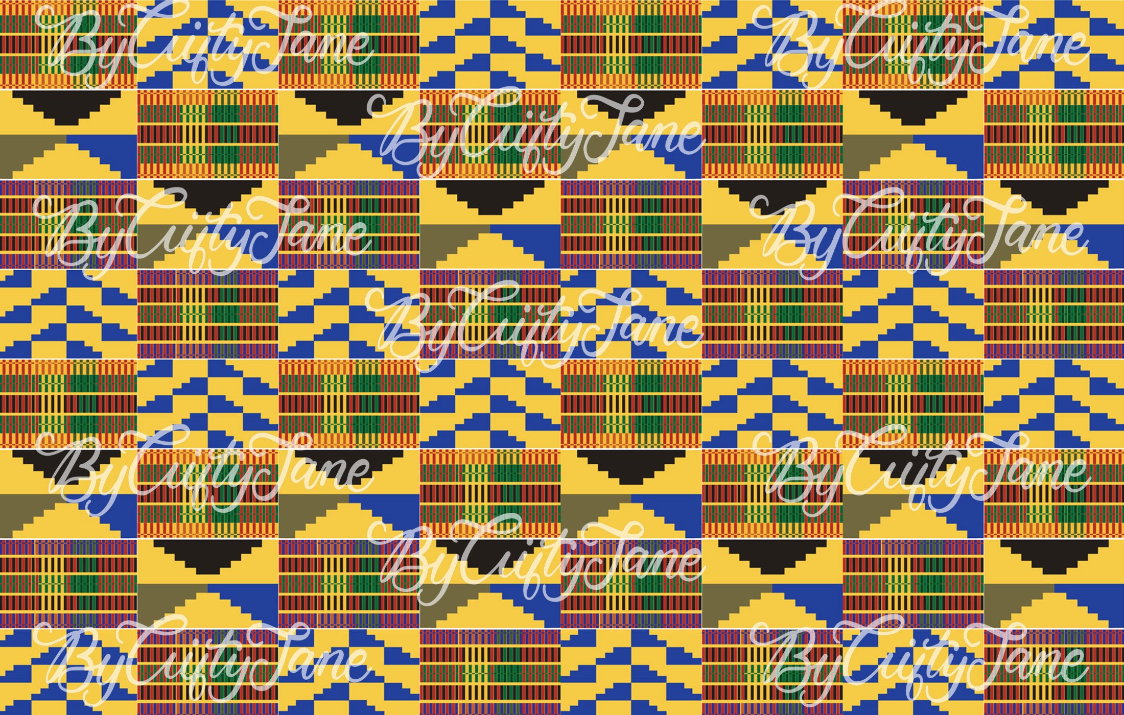 Kente Patterns Set 5 | Etsy