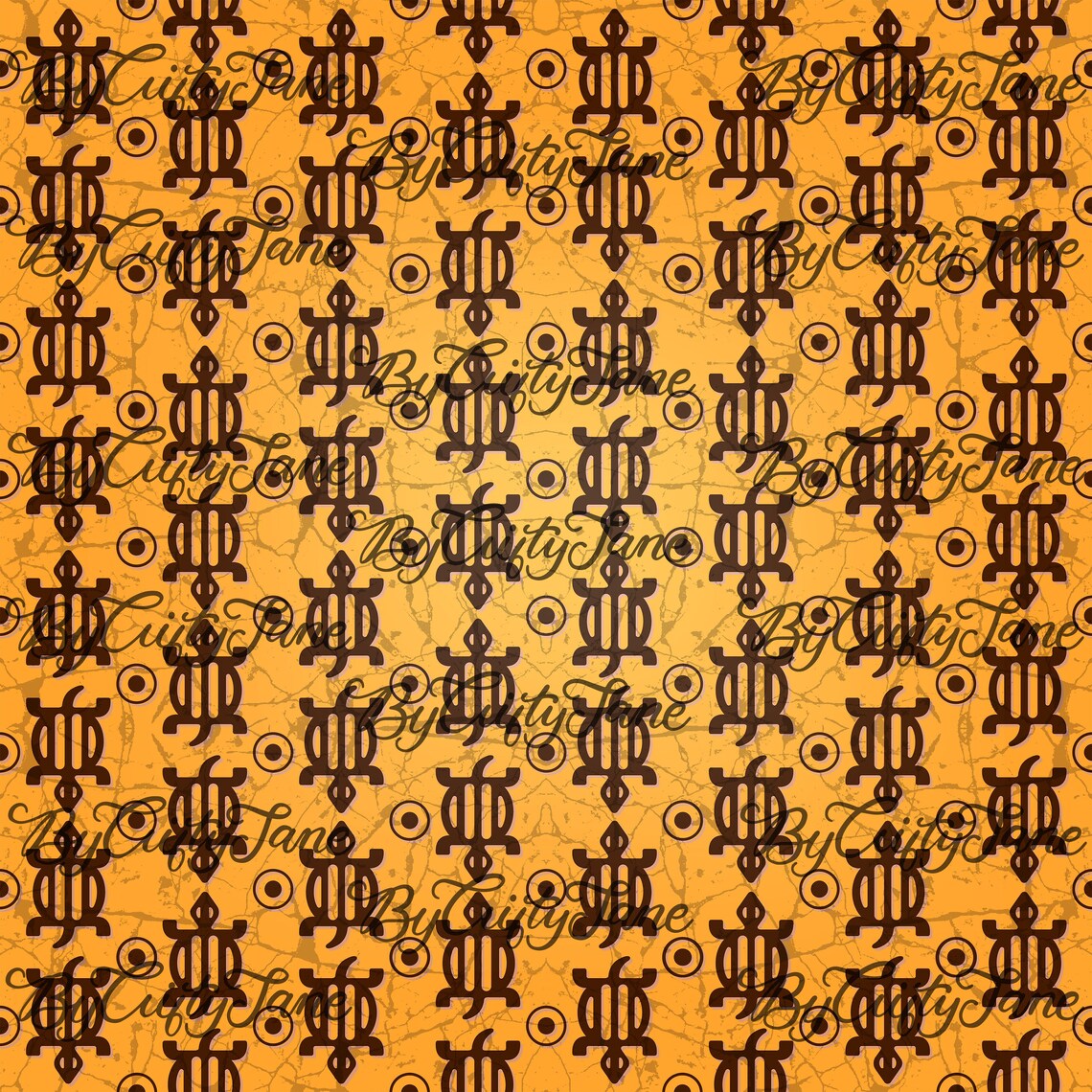 Adinkra DENKYEM Pattern 10 Separate Files - Etsy