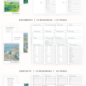 The Ultimate Just in Case Binder (art Edition): an Emergency and End of ...