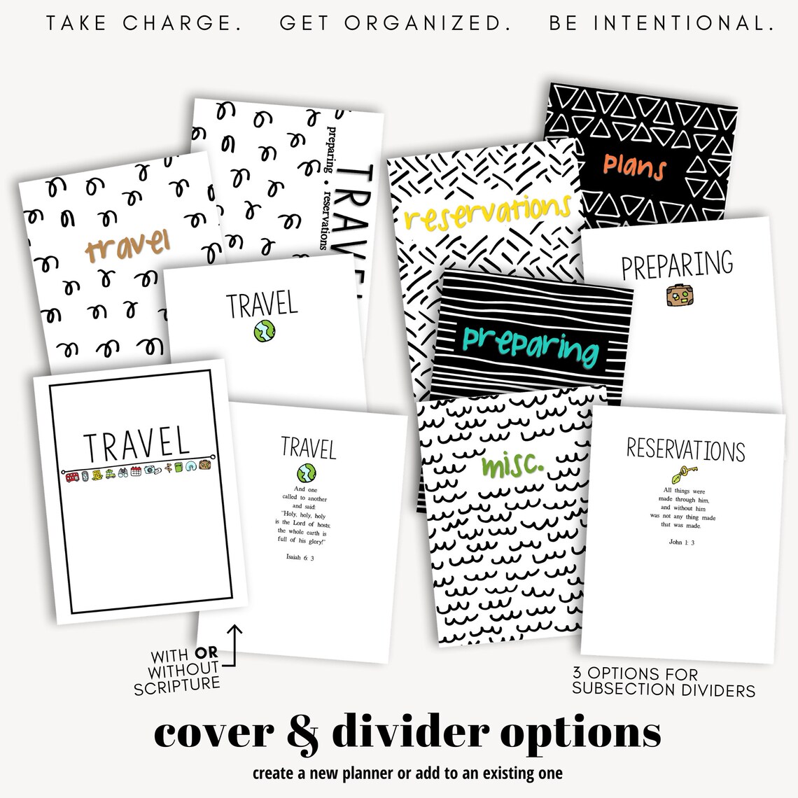 Travel Planner Printables Family Vacation Trip Itinerary | Etsy