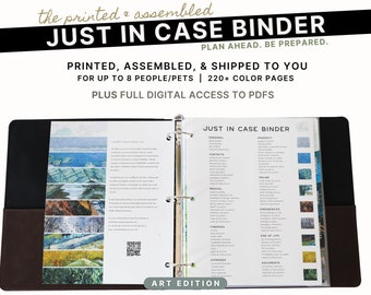 The Ultimate Just in Case Binder art Edition: an Emergency and End of ...