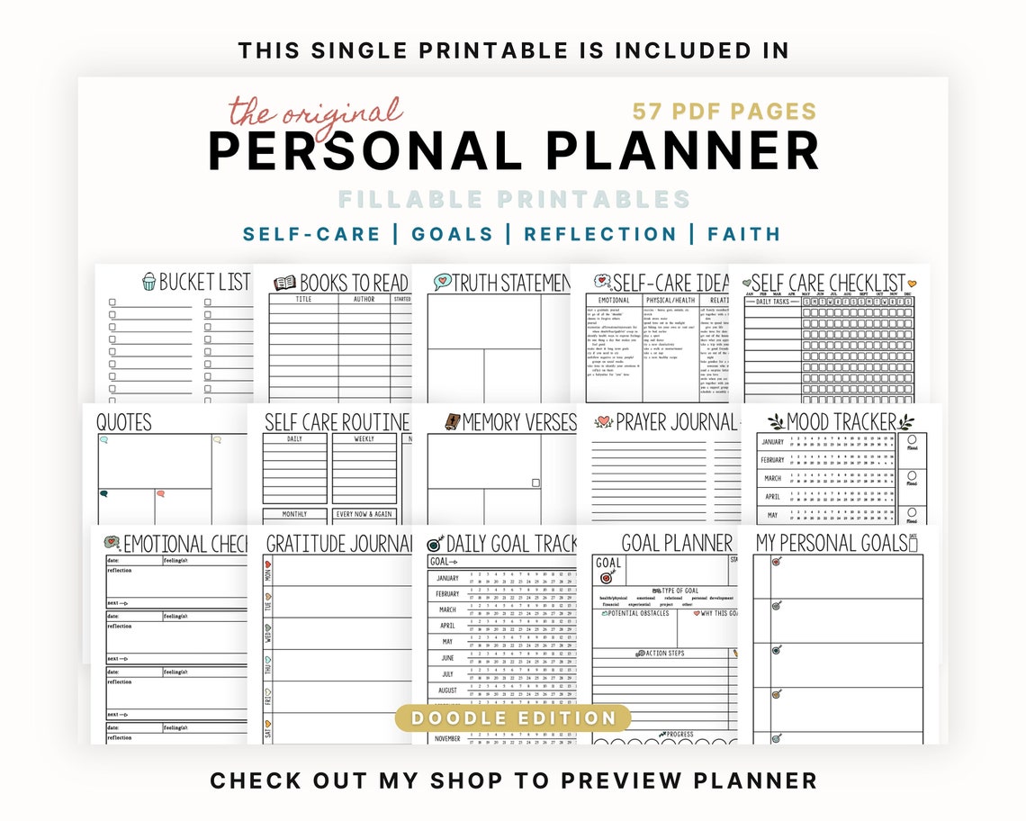 Sleep Tracker Printable and Fillable PDF - Etsy