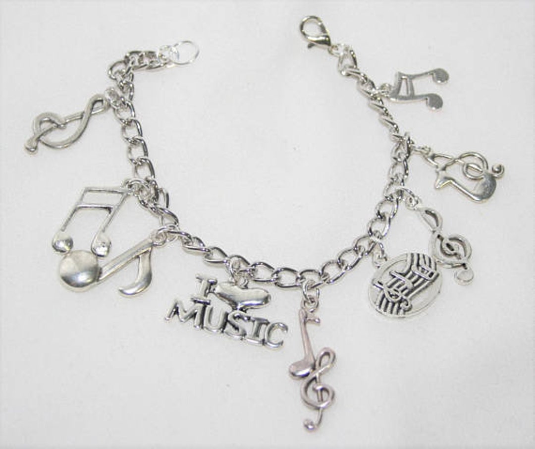Create Your Own Music Bracelet, Custom Music Bracelet, Stainless Steel ...