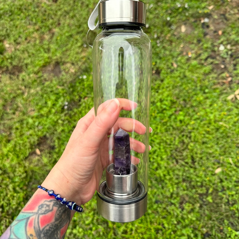 Crystal Water Bottle - Etsy