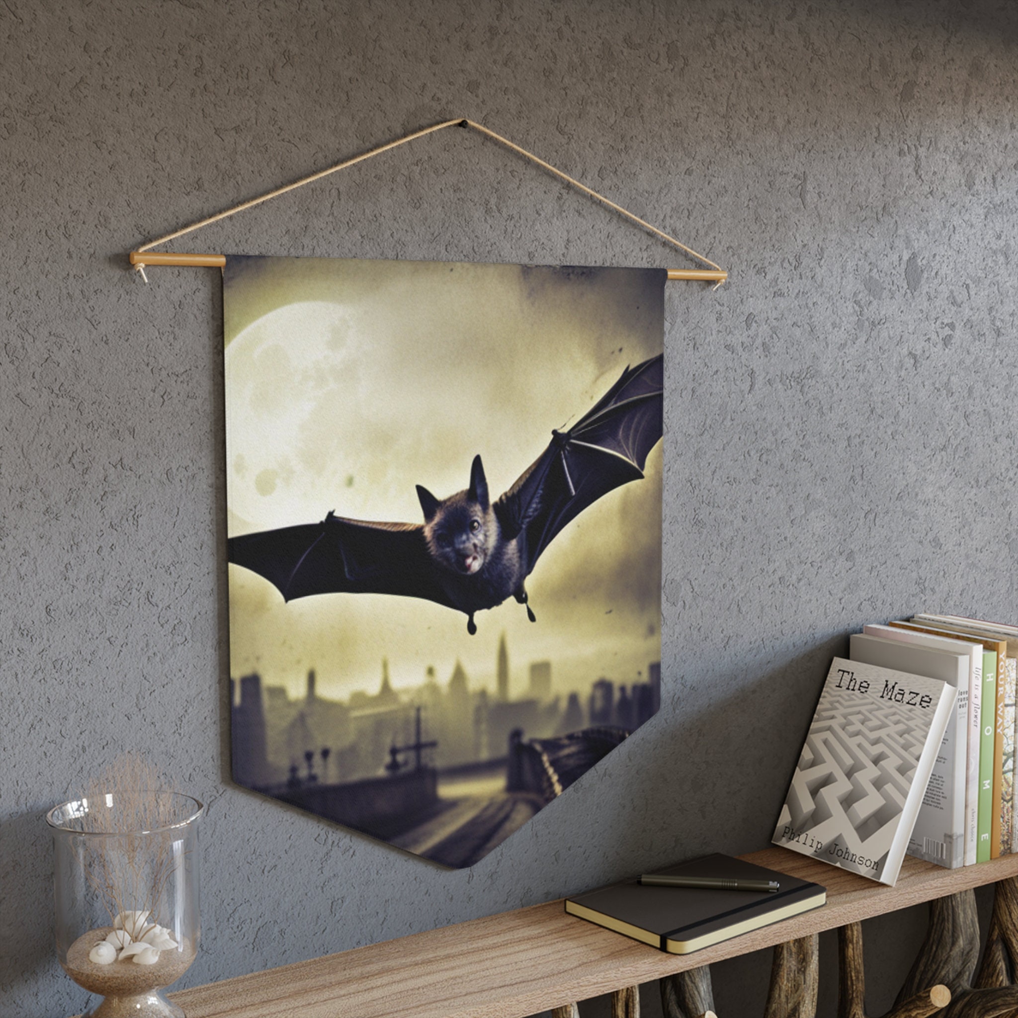Vampire Bat Pennant sold by Eddie Shleyner | SKU 69126313 | 25% OFF ...