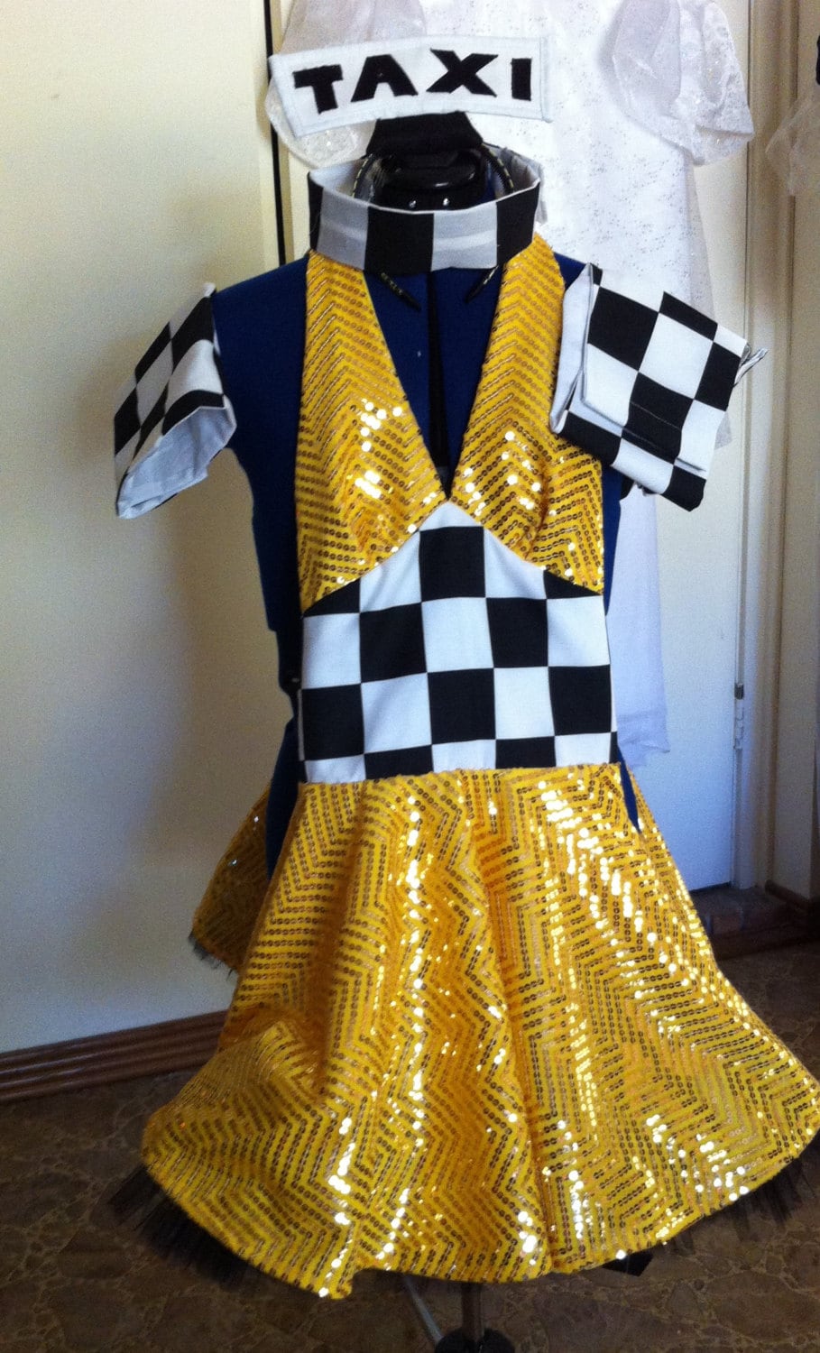 New York Taxi Dress Costume Worn by Mrs. New York 2018 Patti Gomez - Etsy