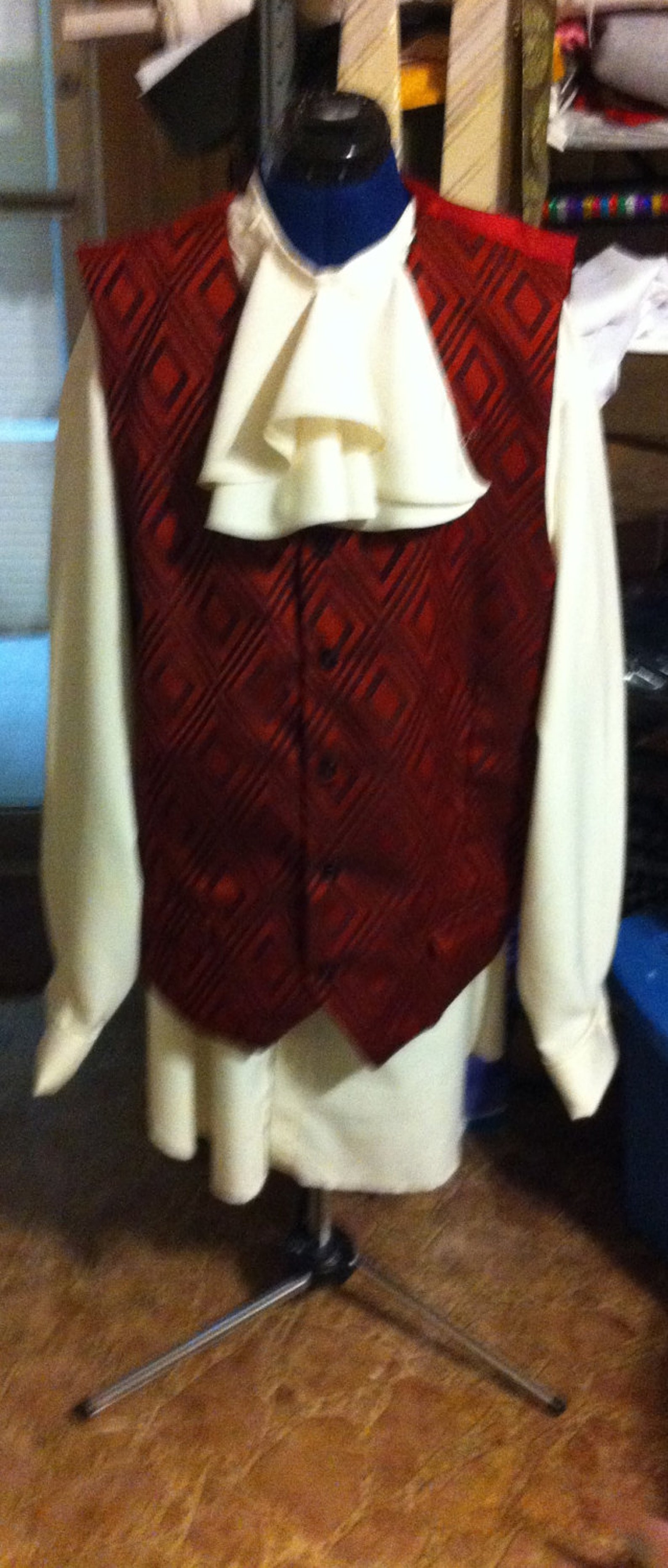 PHANTOM of the OPERA. ...cape, Mask, Vest, Shirt, Escot, Pants - Etsy