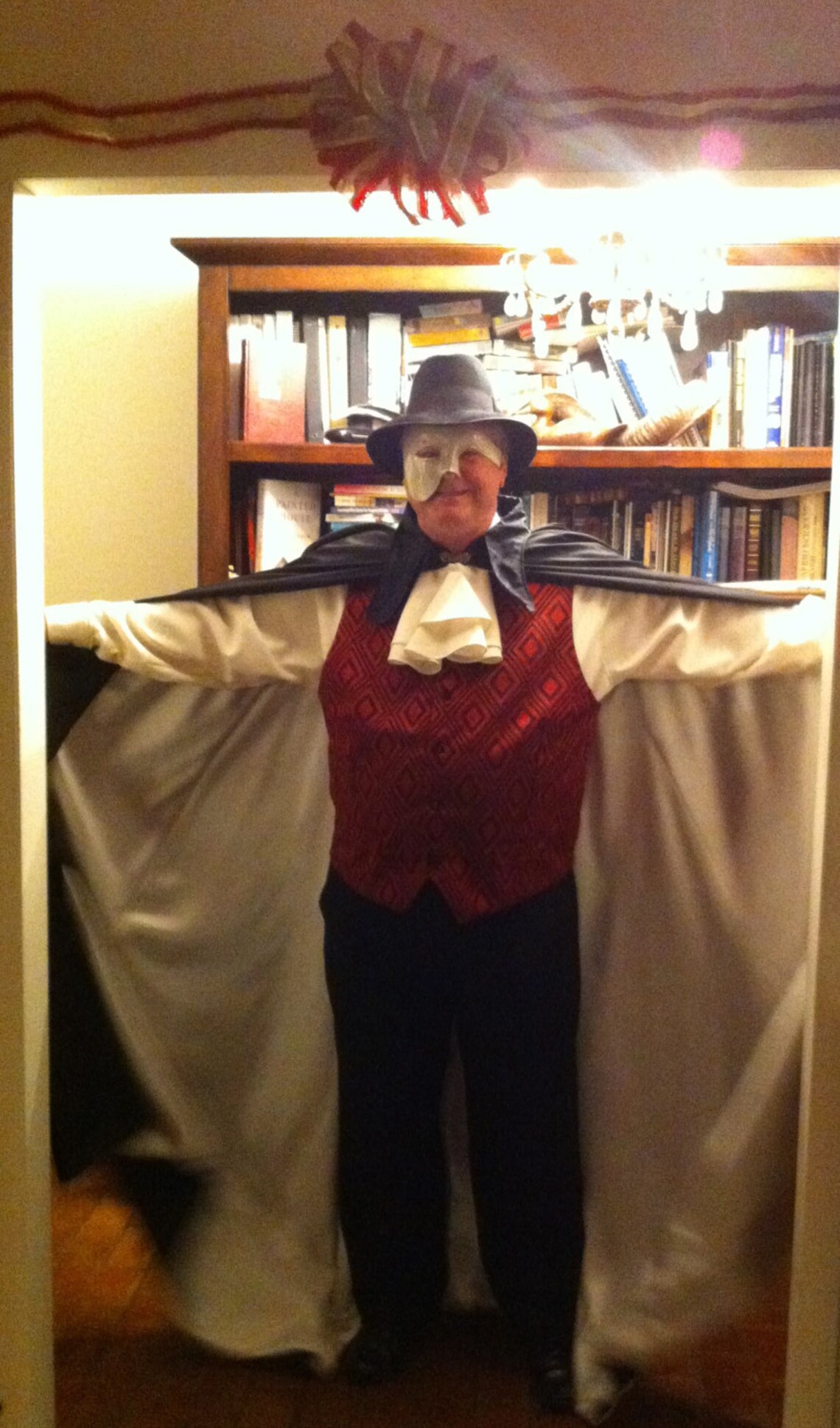 PHANTOM of the OPERA. ...cape, Mask, Vest, Shirt, Escot, Pants - Etsy