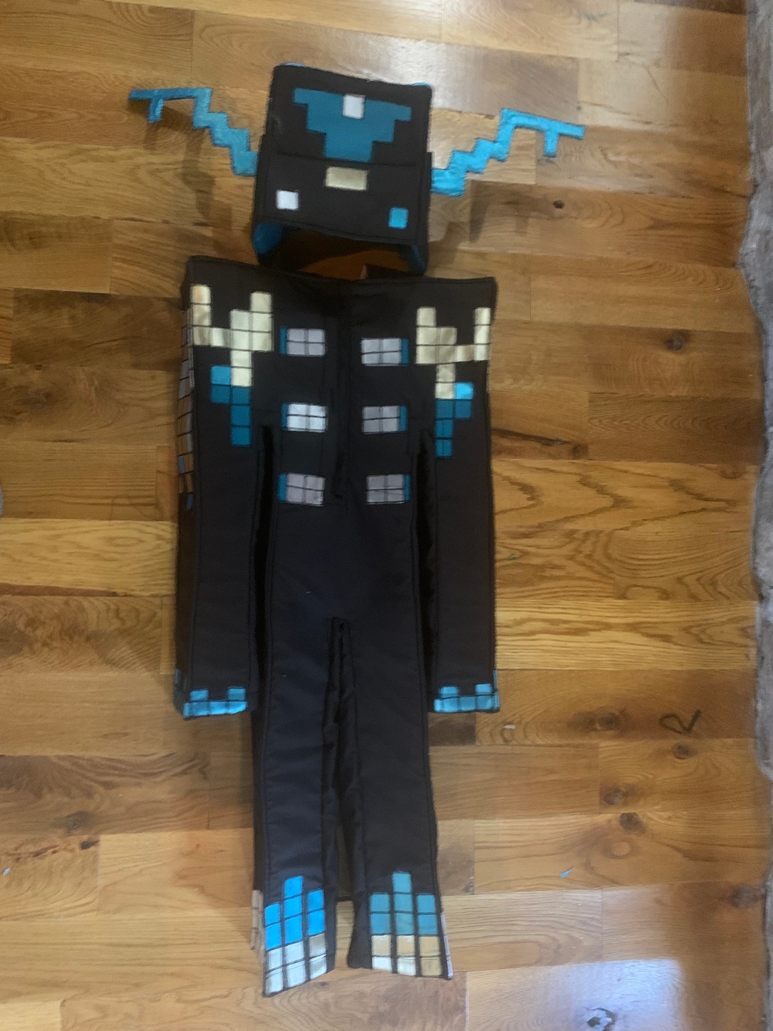 MINECRAFT WARDEN Costume Full Body - Etsy