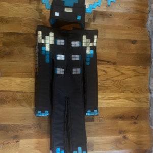 MINECRAFT WARDEN Costume Full Body - Etsy