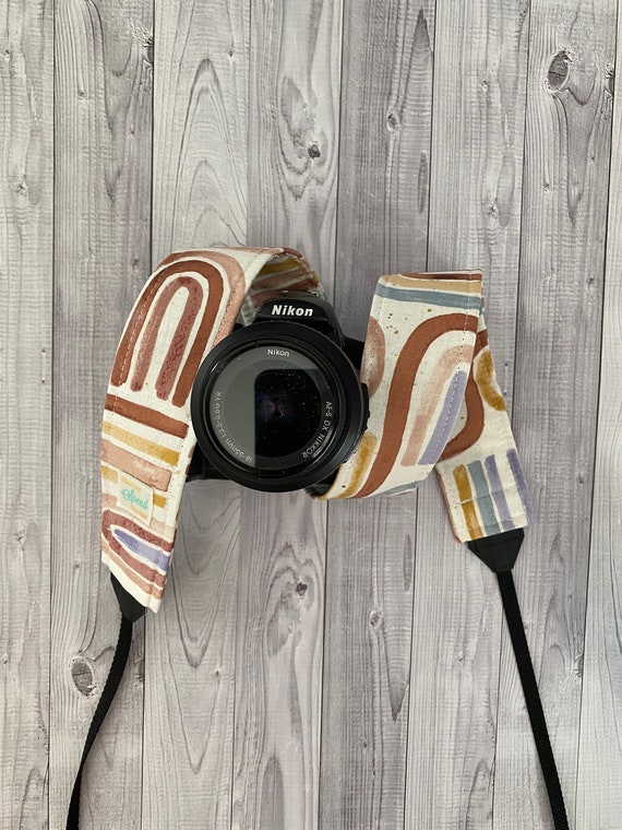 Boho Rainbow Camera Strap / DSLR Camera Strap for Nikon - Etsy