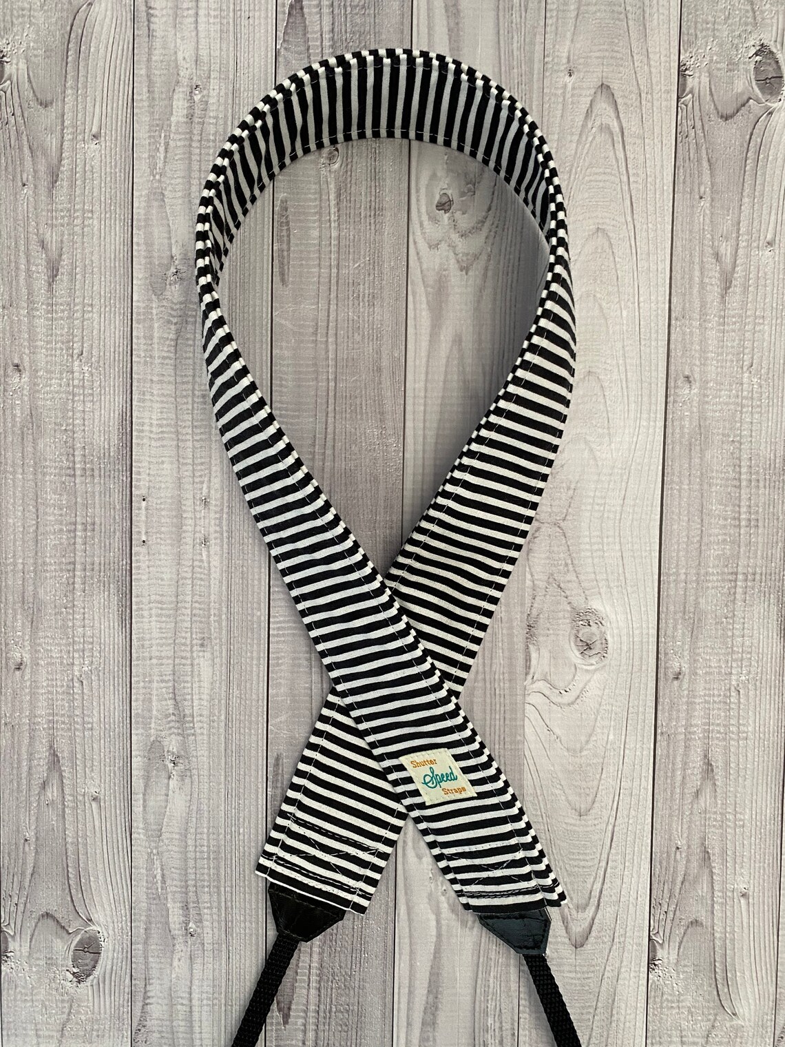 Stripe Black and White Camera Strap / DSLR Camera Strap for - Etsy