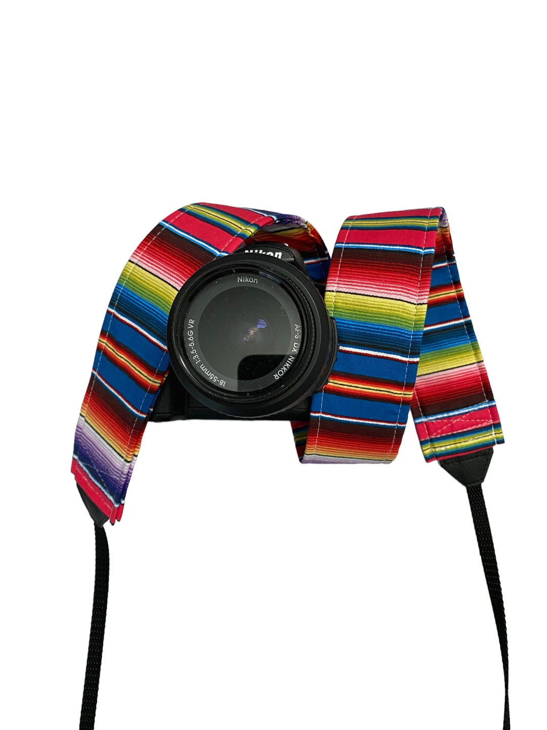 Serape Stripe Camera Strap / DSLR Camera Strap for Nikon, Canon, Sony ...