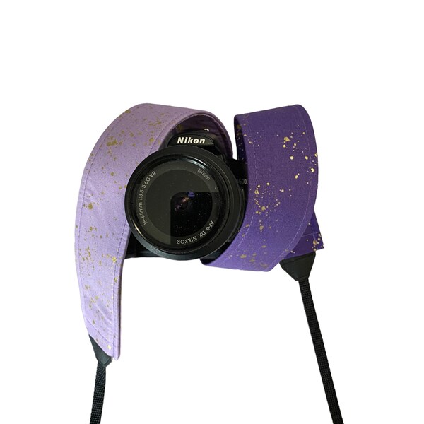 Purple Camera Strap - Etsy