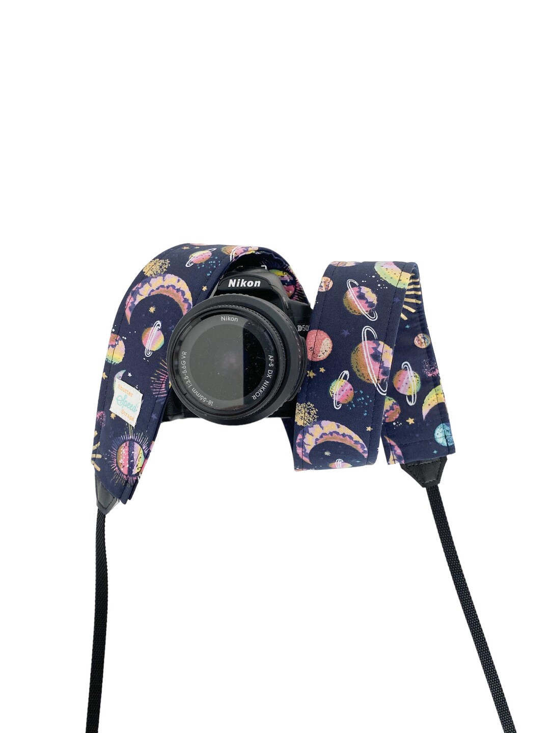 Planets Camera Strap / Outer Space Camera Strap / DSLR Camera Strap for ...
