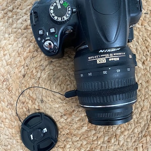 Lens Cap Keeper, Camera Lens Cap Leash, DSLR, Lens Holder for Canon ...