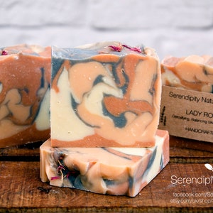 Lady Rose All Natural Homemade Soap, Vegan, Artisan, Palm Oil Free, No ...