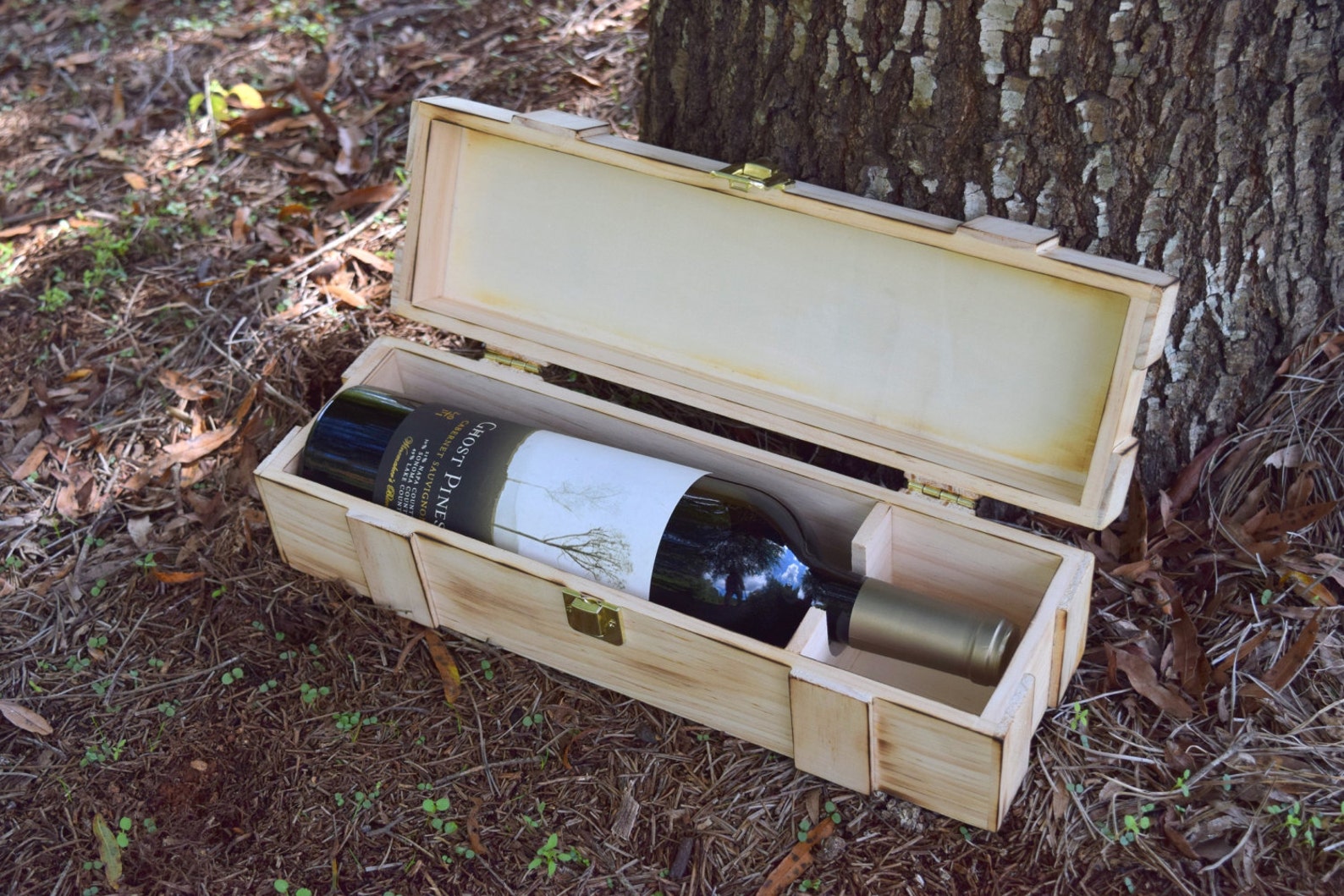 Rustic Wedding Wine Box Wine Capsule Wedding Capsule | Etsy