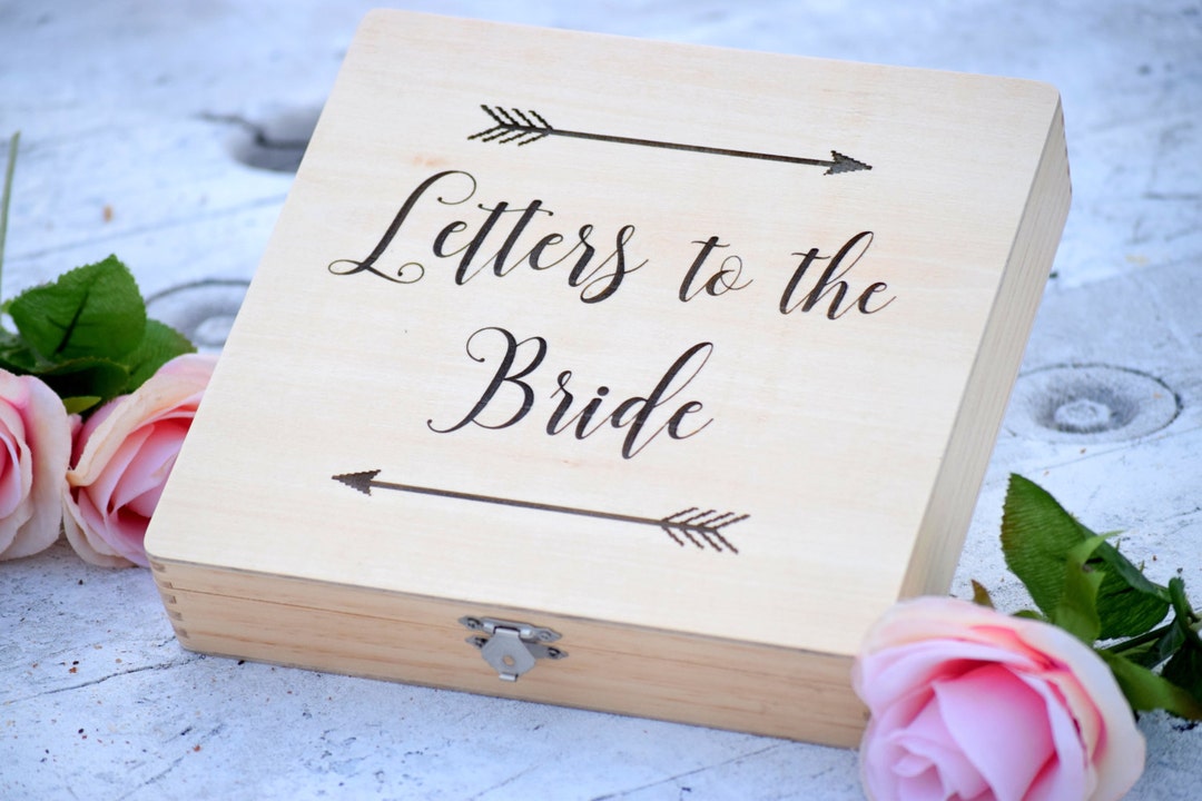 Letters to the Bride Box - Bridal Box - Gifts for the Bride ...