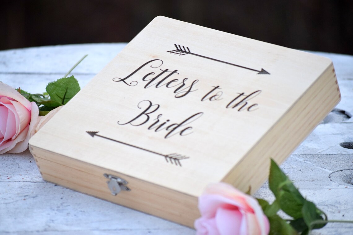 Letters to the Bride Box Bridal Box Gifts for the Bride - Etsy