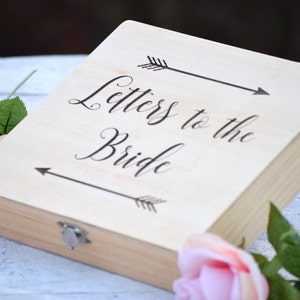 Letters to the Bride Box - Bridal Box - Gifts for the Bride ...