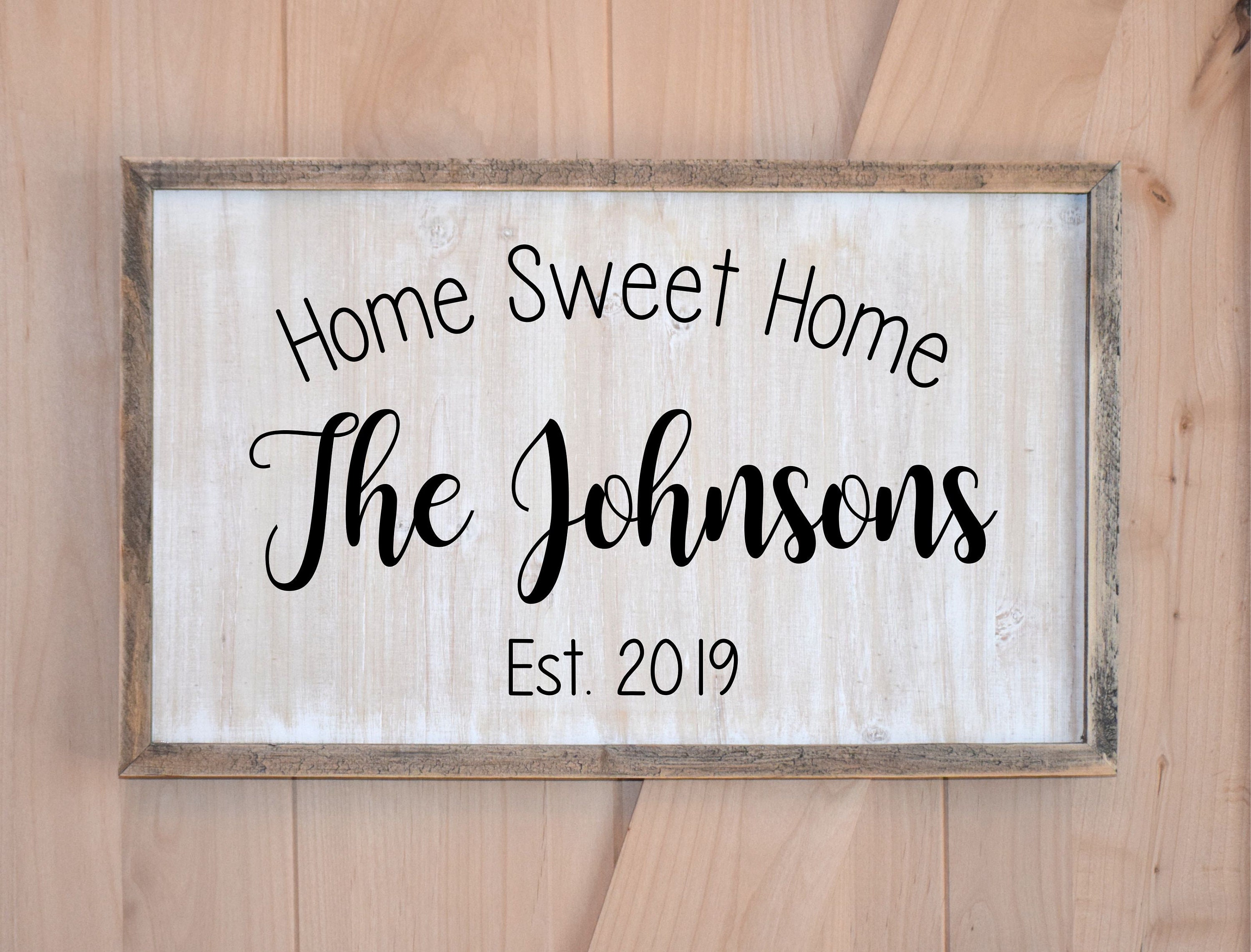 Farmhouse Welcome Sign Wooden Welcome Sign Welcome Door | Etsy