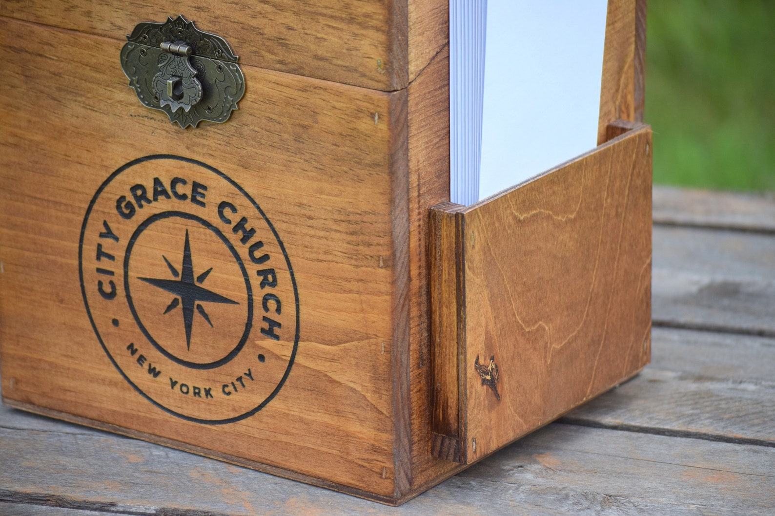 Church Offering Chest Church Offering Plate Donation Box - Etsy