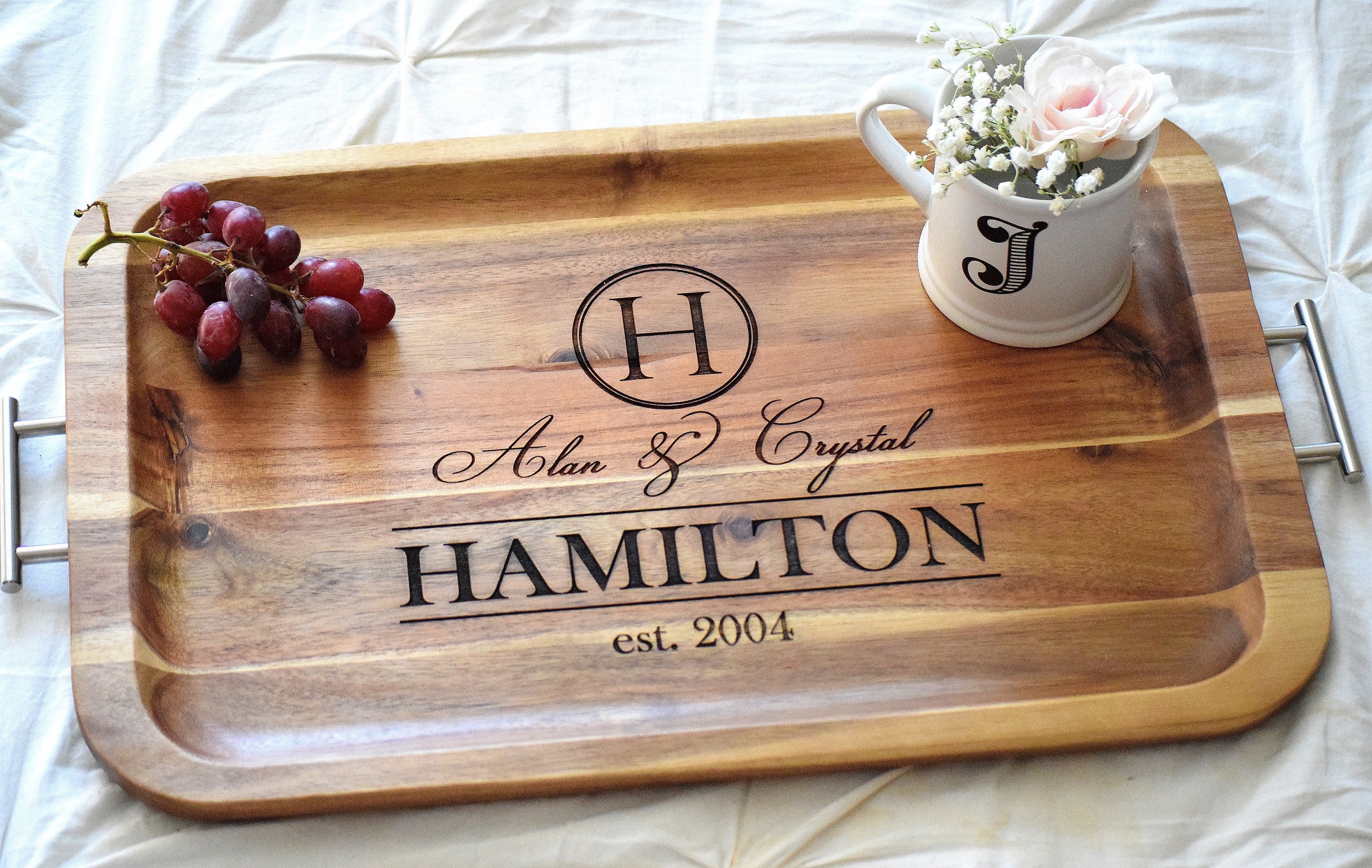 TV Trays Personalized TV Tray Engraved Tray Personalized | Etsy