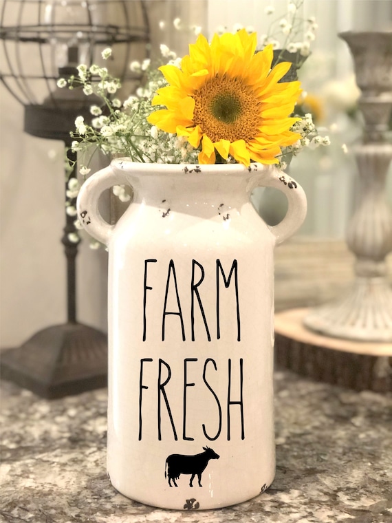Rae Dunn Farm Fresh Vase - munimoro.gob.pe