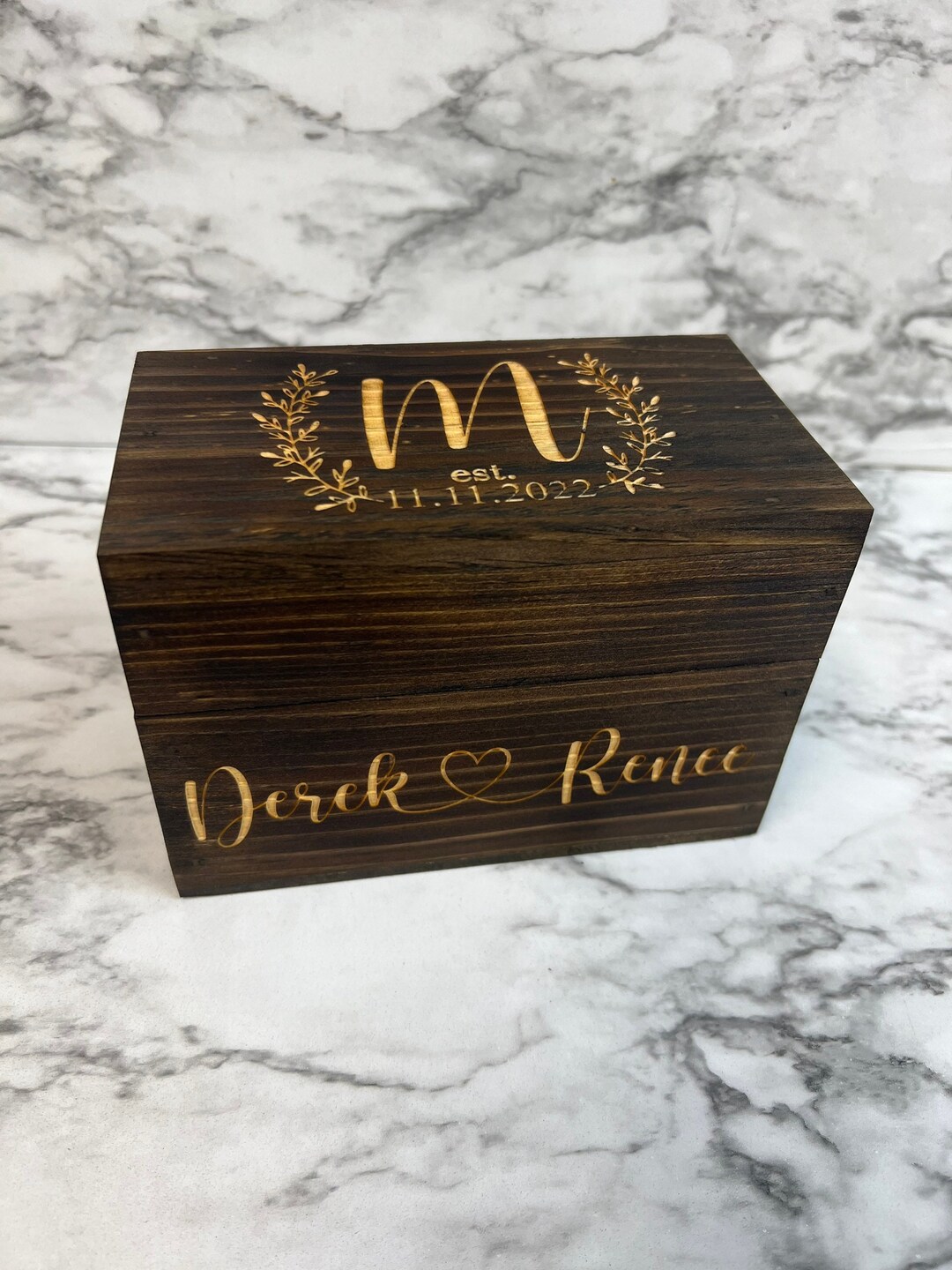 Wedding Box, Wedding Guest Book, Wedding Advice Box, Bride Gift ...